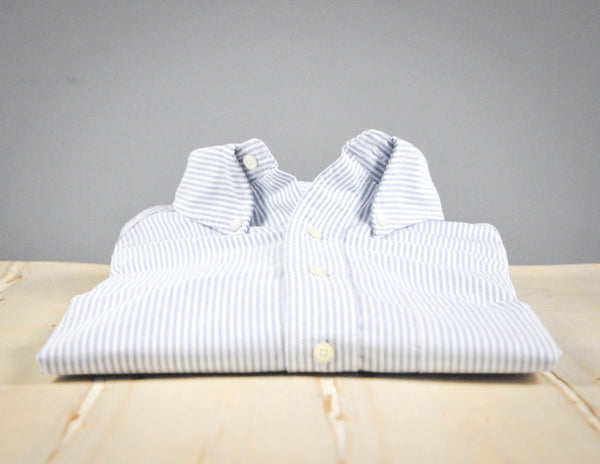 The Carolina Blue Striped Oxford | Made in North Carolina | The ...